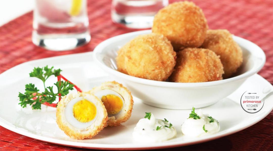Resep Scotch Quail Eggs