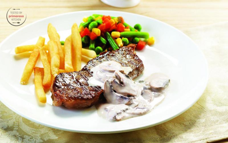 Resep Steak Saus jamur