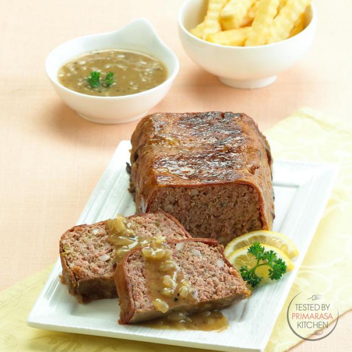 Resep American Meat Loaf