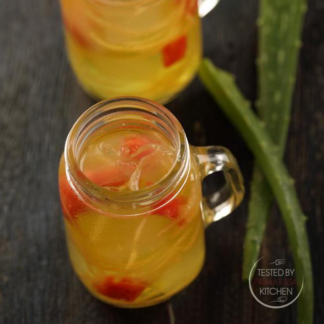 Resep Es Blewah Lidah Buaya