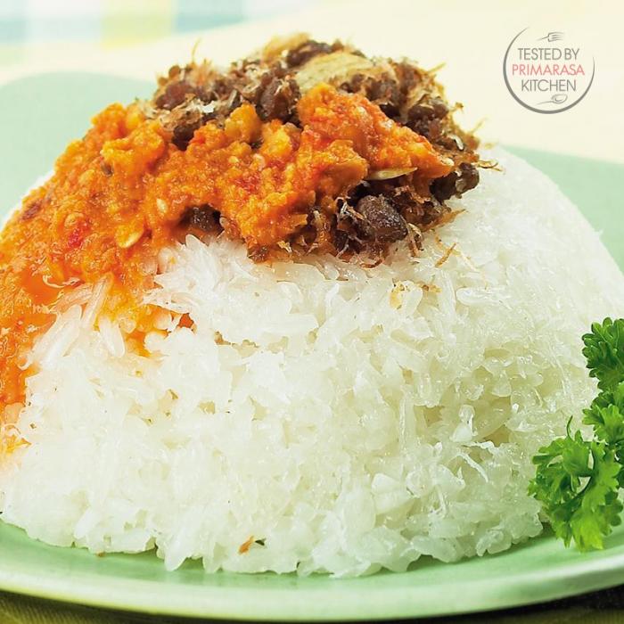Resep Ketan Serundeng Gurih