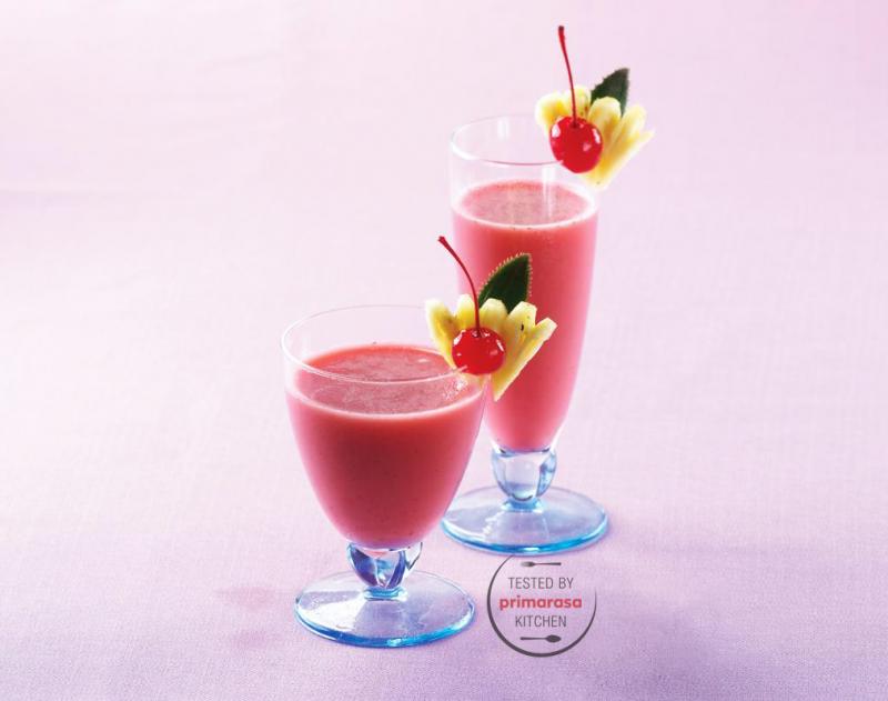 Resep Strawberry Colada