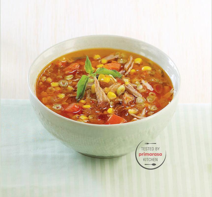 Resep Sup Jagung Cakalang