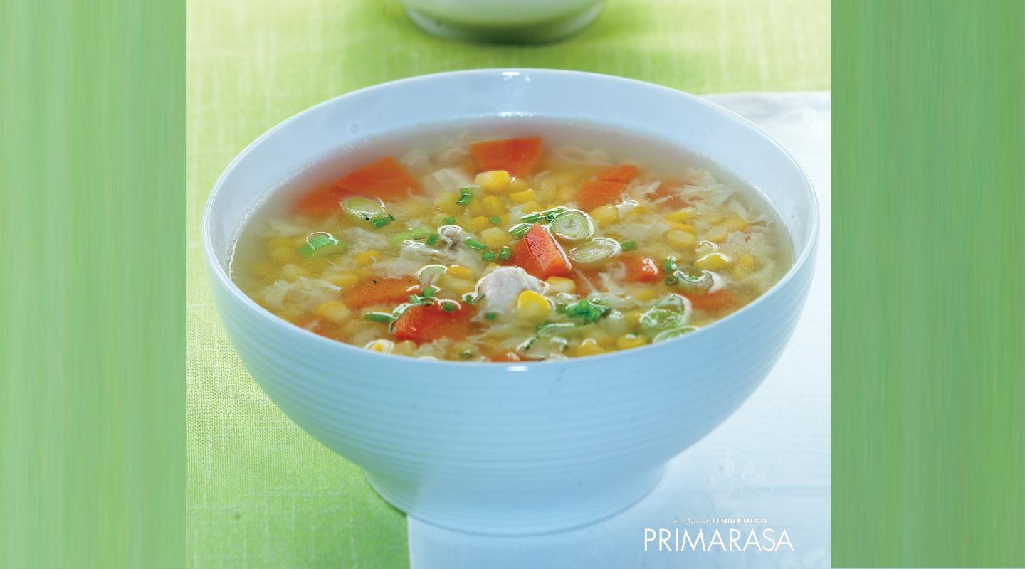 Resep Sup Jagung Serabut