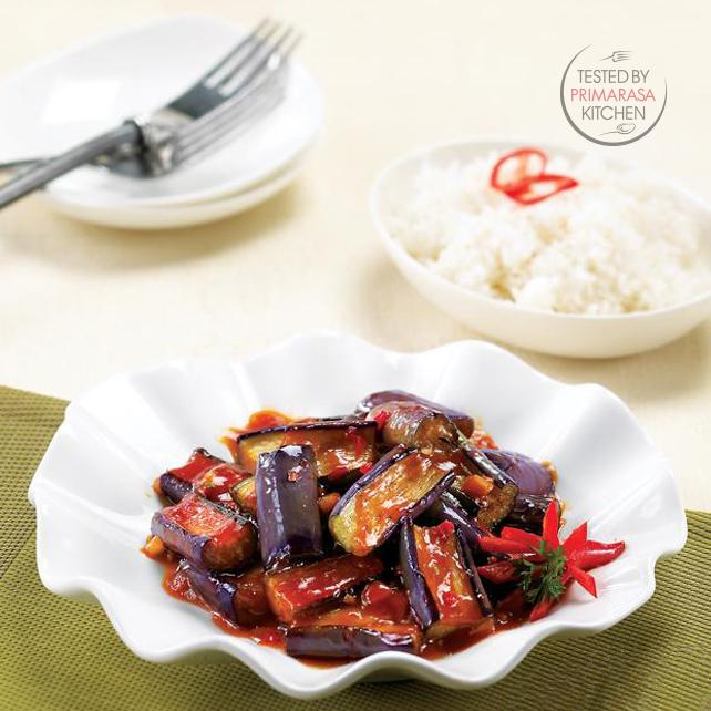 Resep Terung Pedas Asam Manis
