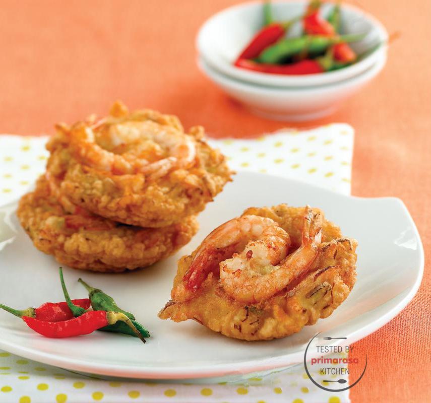 Resep Bakwan Udang Sayur